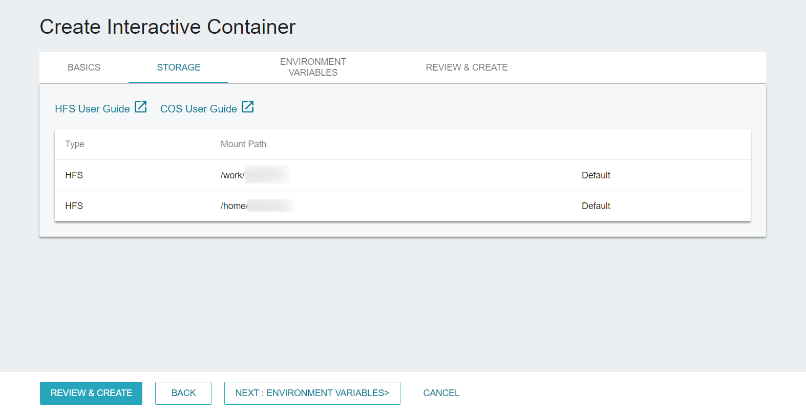 Create an interactive container | TWS